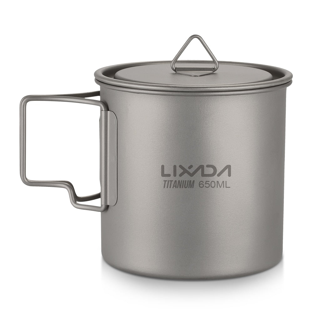 Lixada - Ultralight Titanium Mug 300/350/550/650ml – JSC Tactical